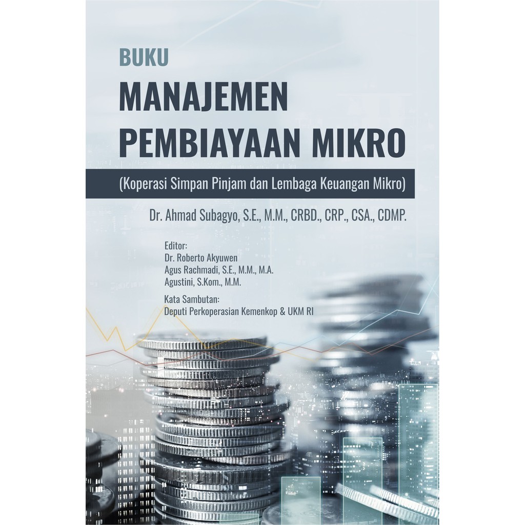 Jual Buku Manajemen Pembiayaan Mikro (Koperasi Simpan Pinjam dan ...