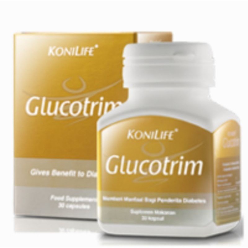 Jual Konilife Glucotrim 1 Botol (Untuk Menurunkan Gula Darah) | Shopee ...
