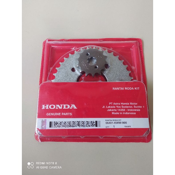 Jual GEAR SET HONDA BLADE NEW/REVO PIT/REVO ABSOLUT/KODE KWW | Shopee ...