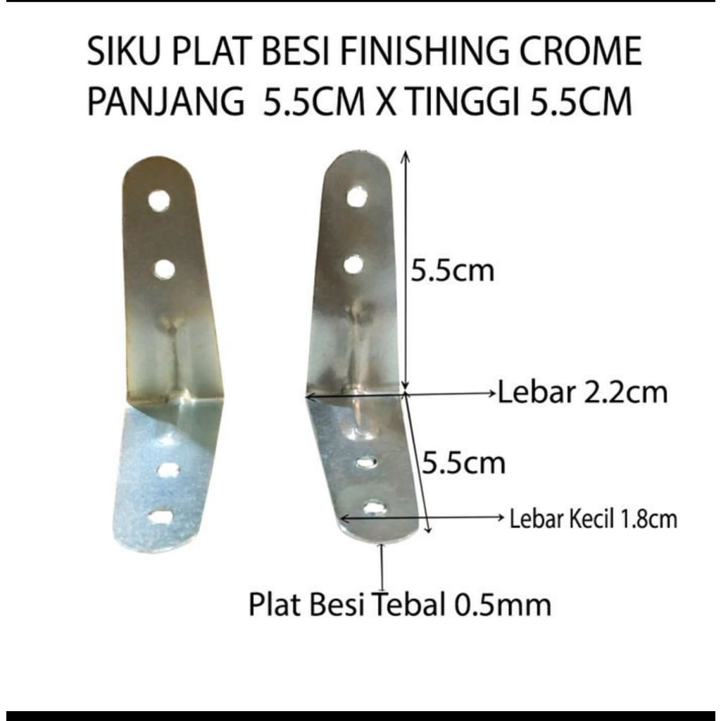 Jual Siku Rak Dinding Bracket Plat Ambalan Lemari | Shopee Indonesia