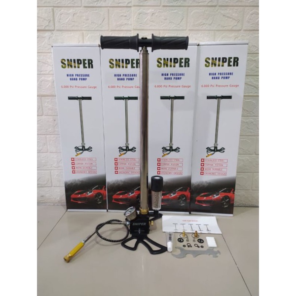 Jual Pompa PCP 3 Stage / 4 Stage Sniper Tekanan Tinggi 6000 psi ...