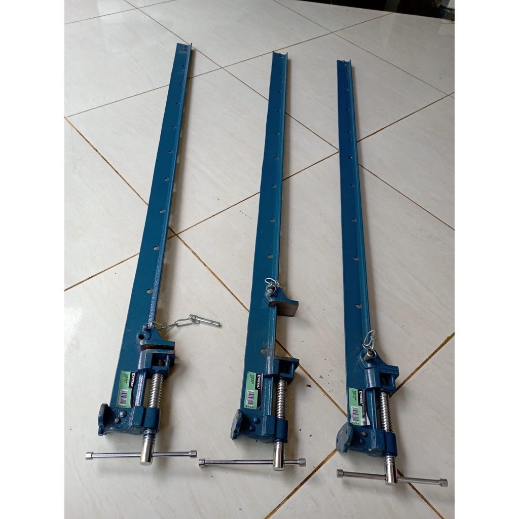 Jual T Bar Clamp 90 cm Catok TBar Alat Pres Klem Papan Kayu Panjang 900 ...