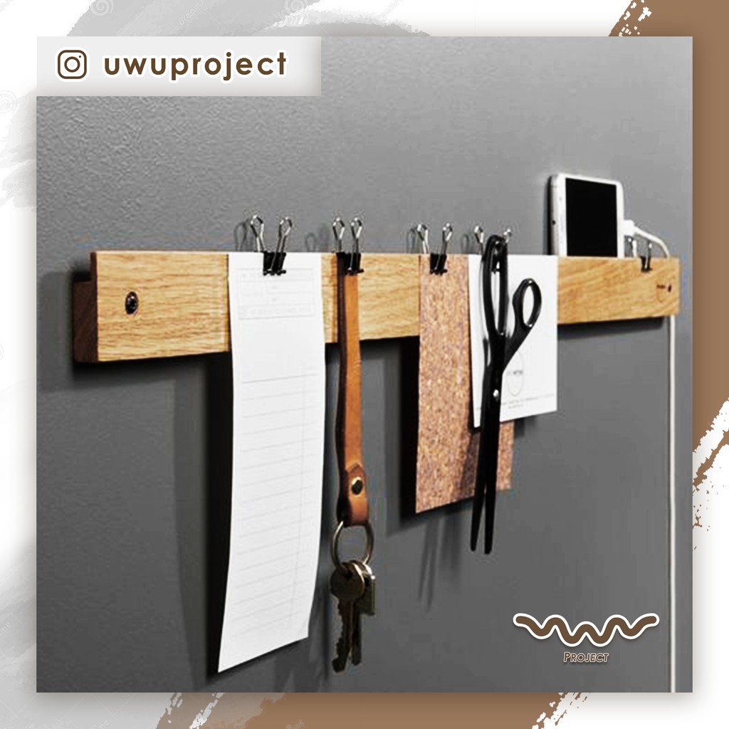 Jual Penjapit notes untuk meja belajar tempel dinding workspace dari ...