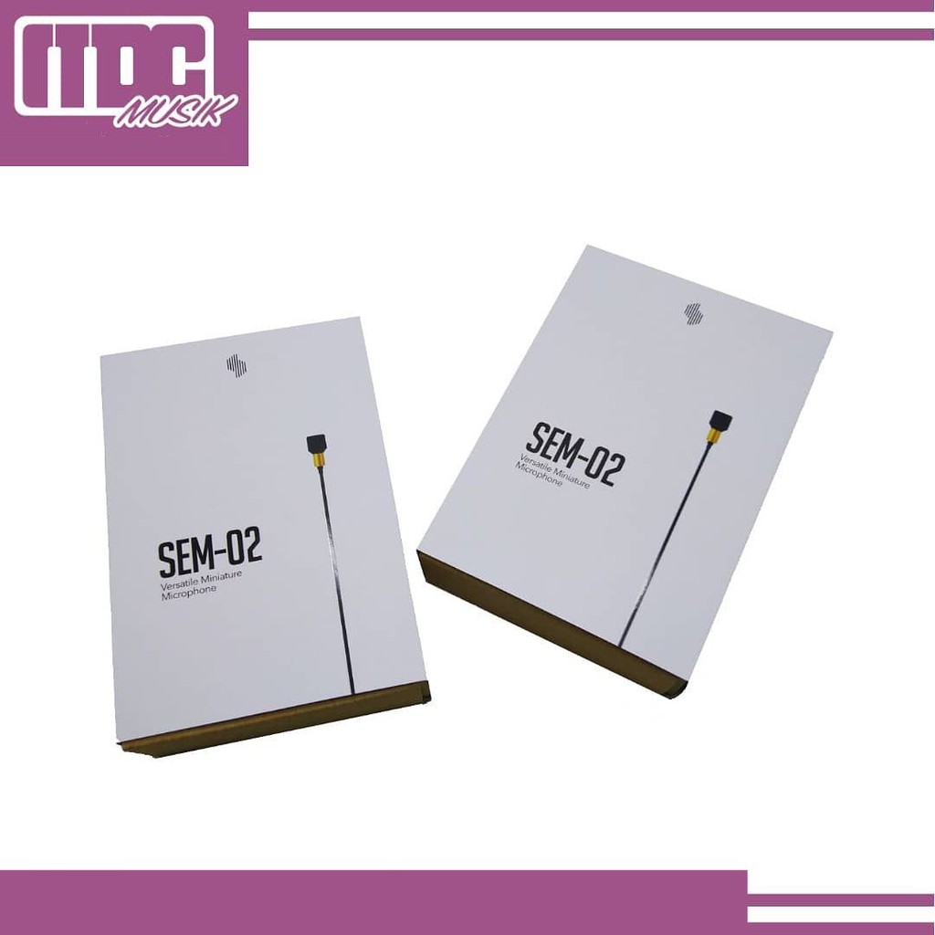 Jual Seruni SEM-02 SEM02 - Versatile Miniature Microphone - MDC MUSIK ...