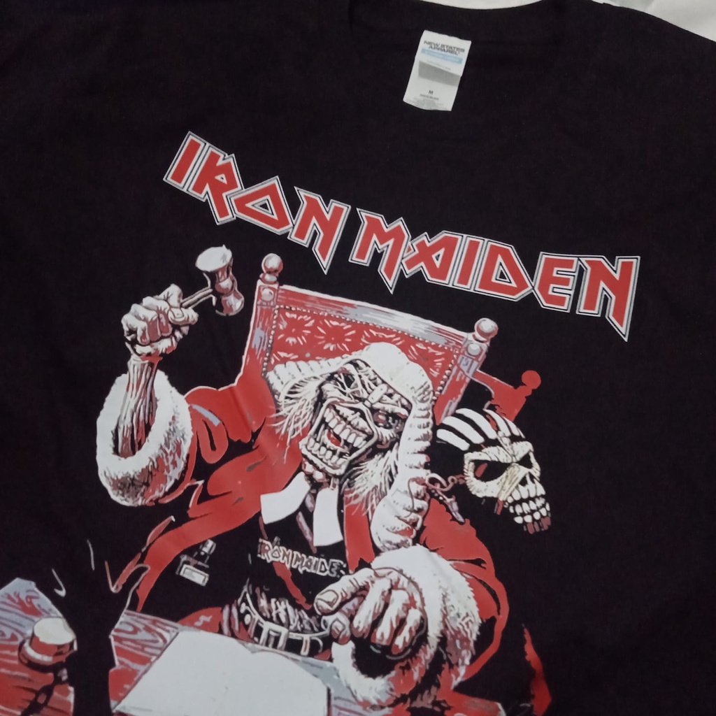 Jual KAOS BAND IRON MAIDEN LAW | NSA PREMIUM KAOS BAND BIG SIZE KAOS ...