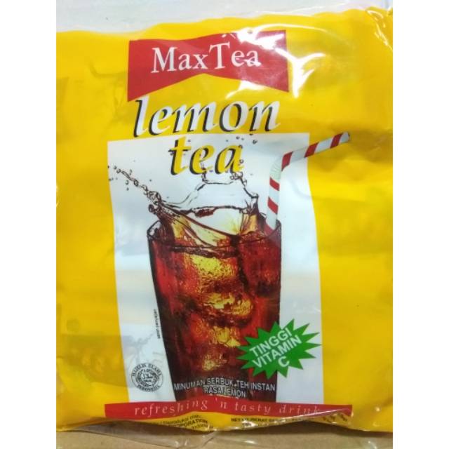 Jual Max tea lemon tea 1 pax isi 30 sachet | Shopee Indonesia