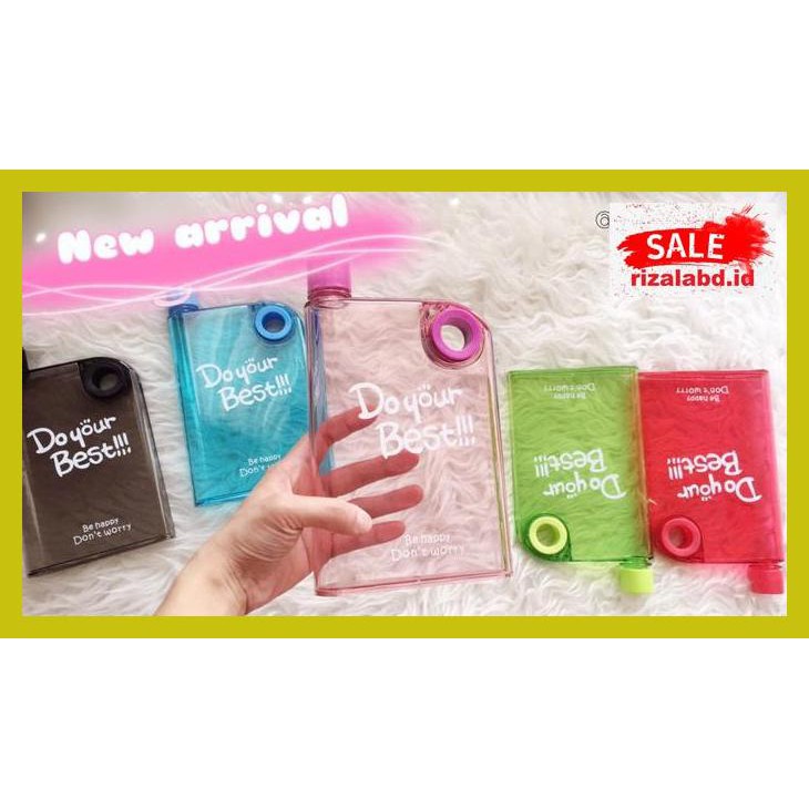 Jual E5Ewtere- Memobottle A5 Letter 420Ml Botol Minum Memo Bottle Do ...
