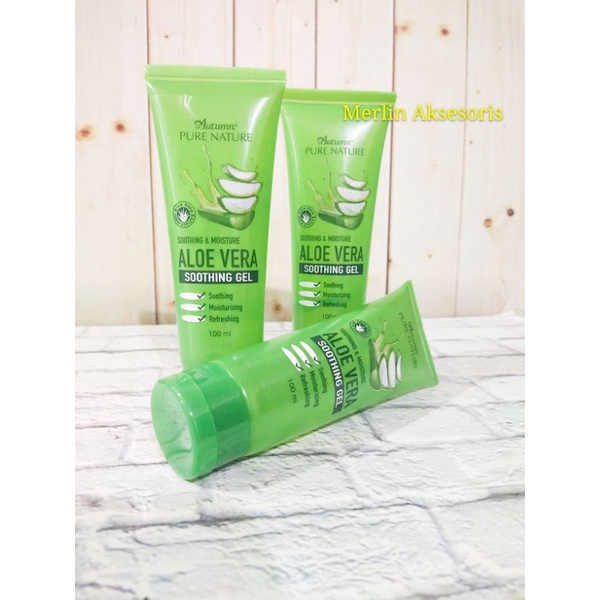 Jual AUTUMN PURE NATURE SHOOTING GEL ALOEVERA 100ML | Shopee Indonesia