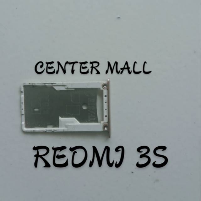 Jual SIM TRAY CARD WADAH TEMPAT KARTU MMC MEMORY REDMI 3S KOMPATIBEL ...
