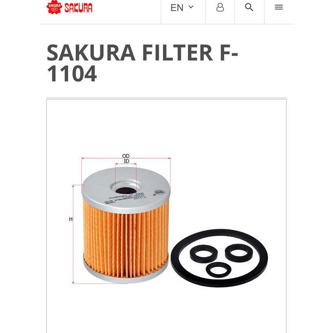 Jual Filter solar Sakura Toyota Land Cruiser | Shopee Indonesia