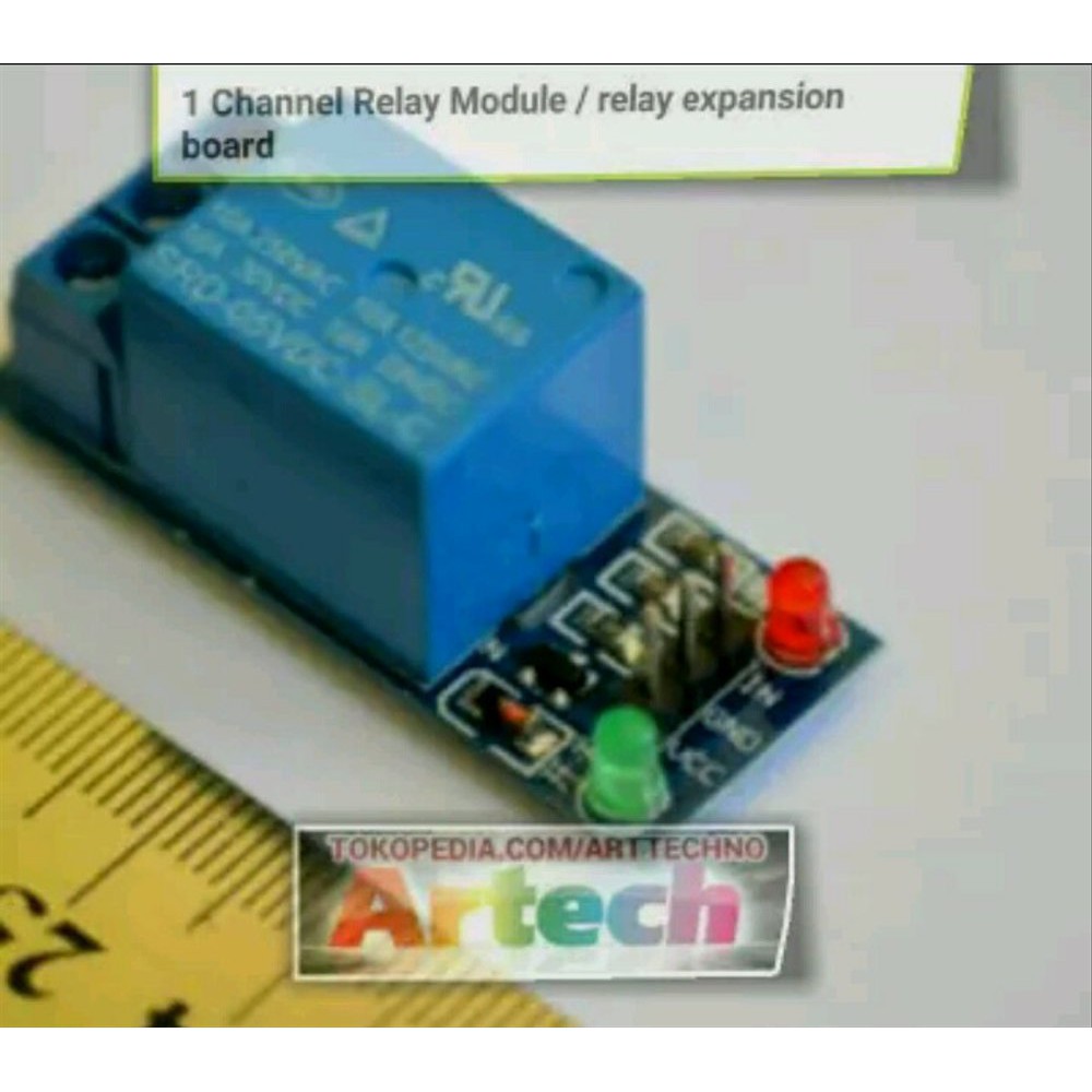 Jual R5v Relay 1 Channel 5V Volt DC output 250VAC 30VDC 10A module opto ...