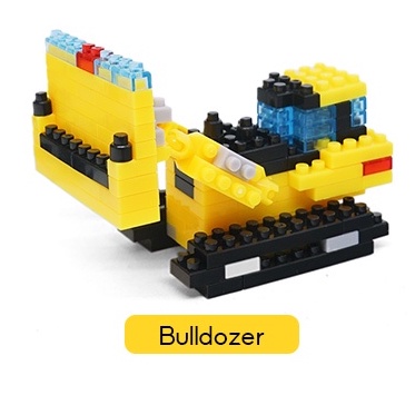 Jual KKV - JiKe Bulldozer Shaped Building Block HK-JM001-05 / 30g ...
