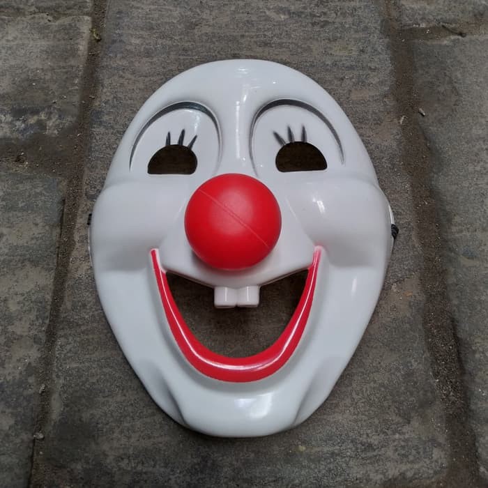 Jual TOPENG BADUT SMILE BAHAN PLASTIK UNTUK ANAK DAN DEWASA | Shopee ...