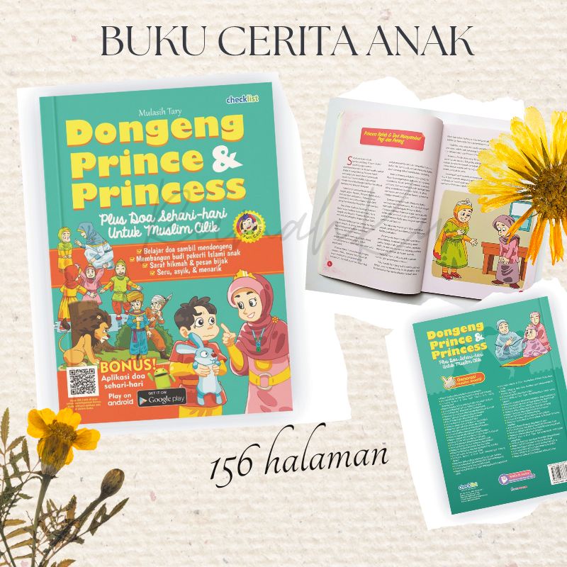 Jual Buku Cerita Anak Bergambar Dongeng Prince Dan Princess Plus Doa ...