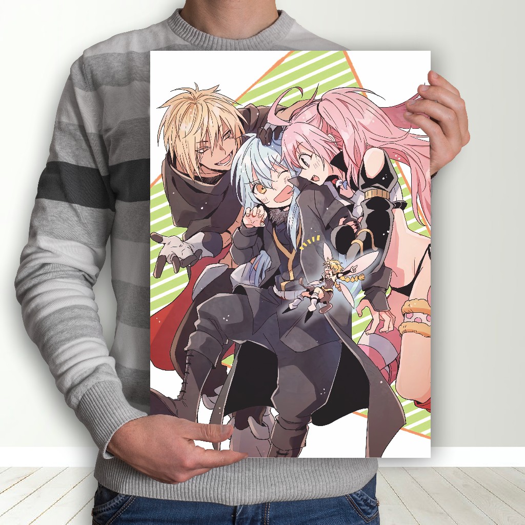 Jual Poster Tensei Shitara Slime Datta Ken Tensura Size A3+ Anime ...