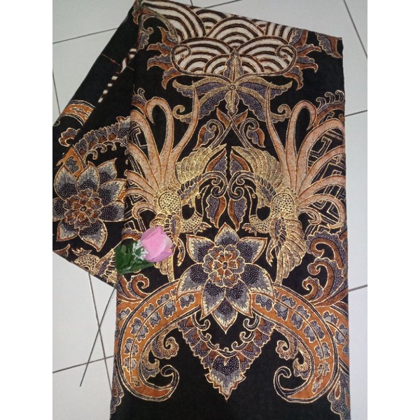 Jual estuan batik tulis sutra atbm baron kain kemeja pola | Shopee ...