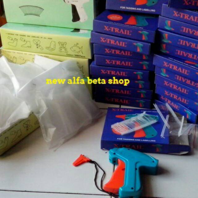 Jual paket TAG GUN + gratis isinya buat 1000x tembak (alat bandrol ...