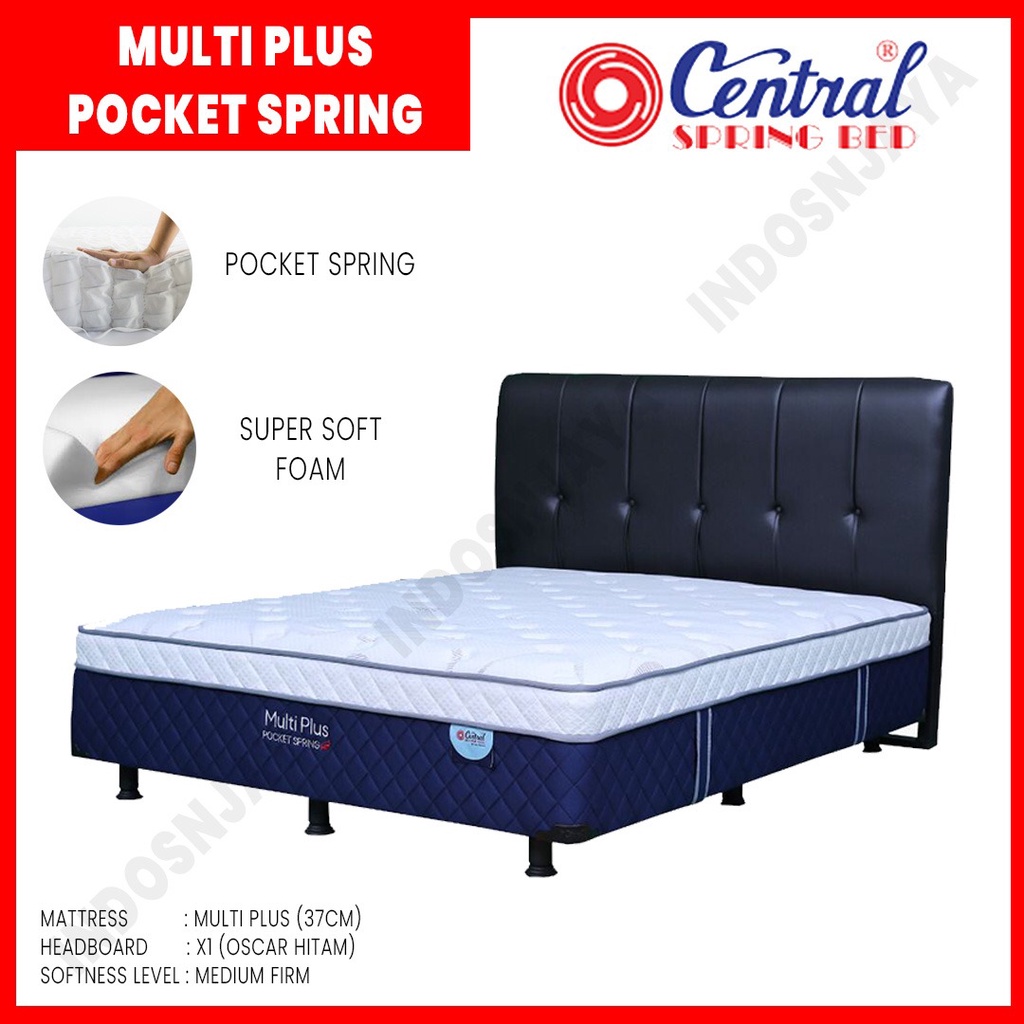Jual kasur springbed central multibed multiplus spring bed murah ...