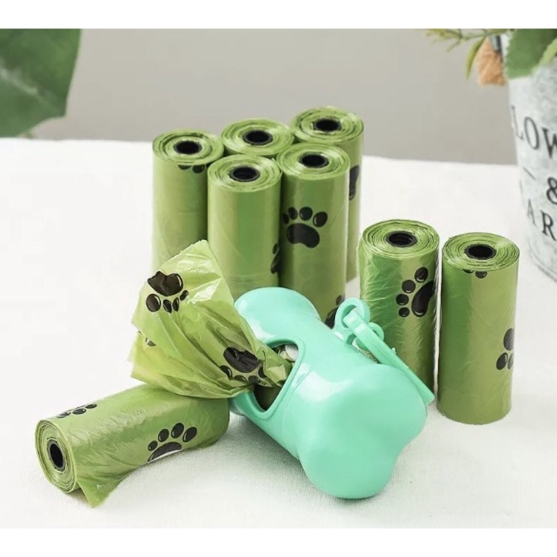 Jual kantong poop anjing kucing , poop bags plastik | Shopee Indonesia