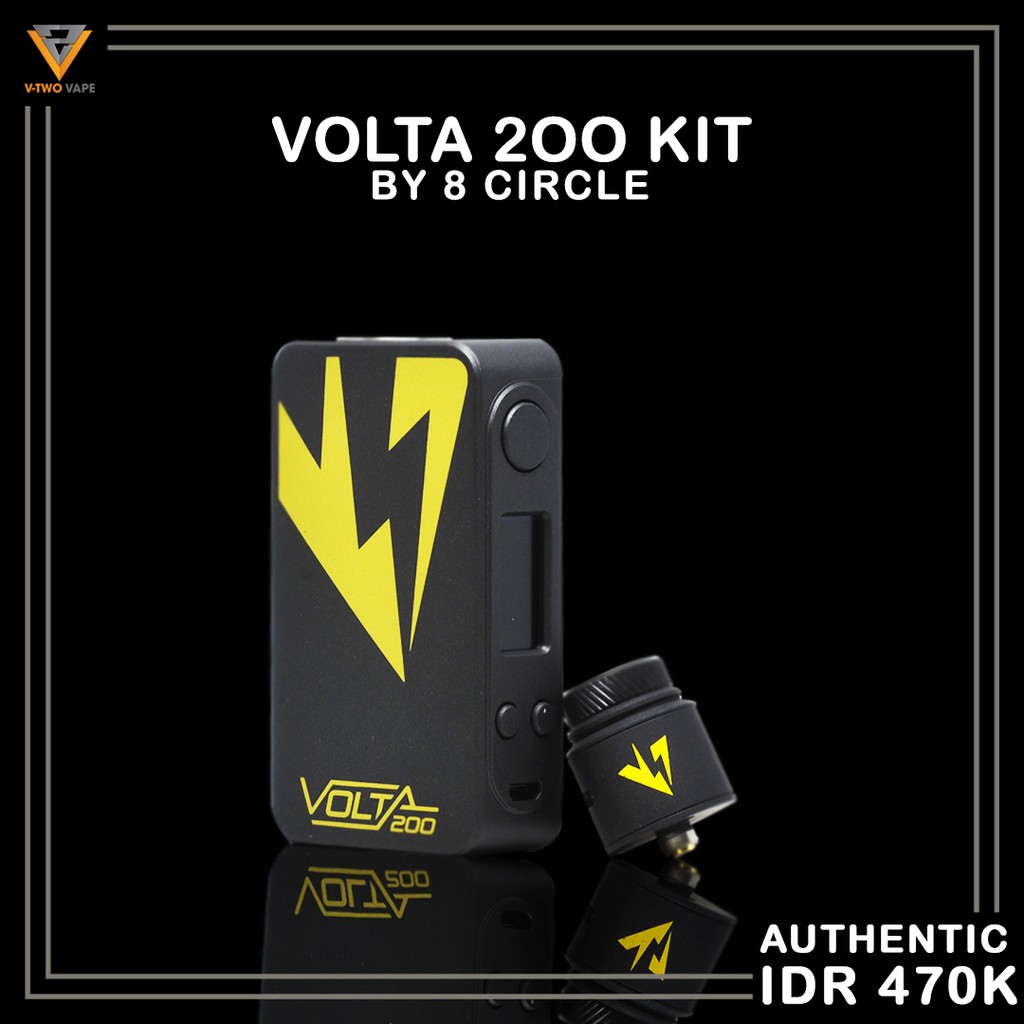 Jual Volta 200 Mod Starter Kit by 8Circle Vape Authentic - Mod Volta ...