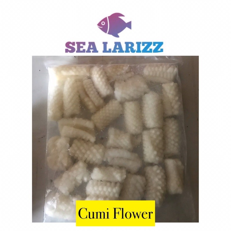 Jual Cumi Flower Squid Flower Cumi kembang Cumi Bersih | Shopee Indonesia