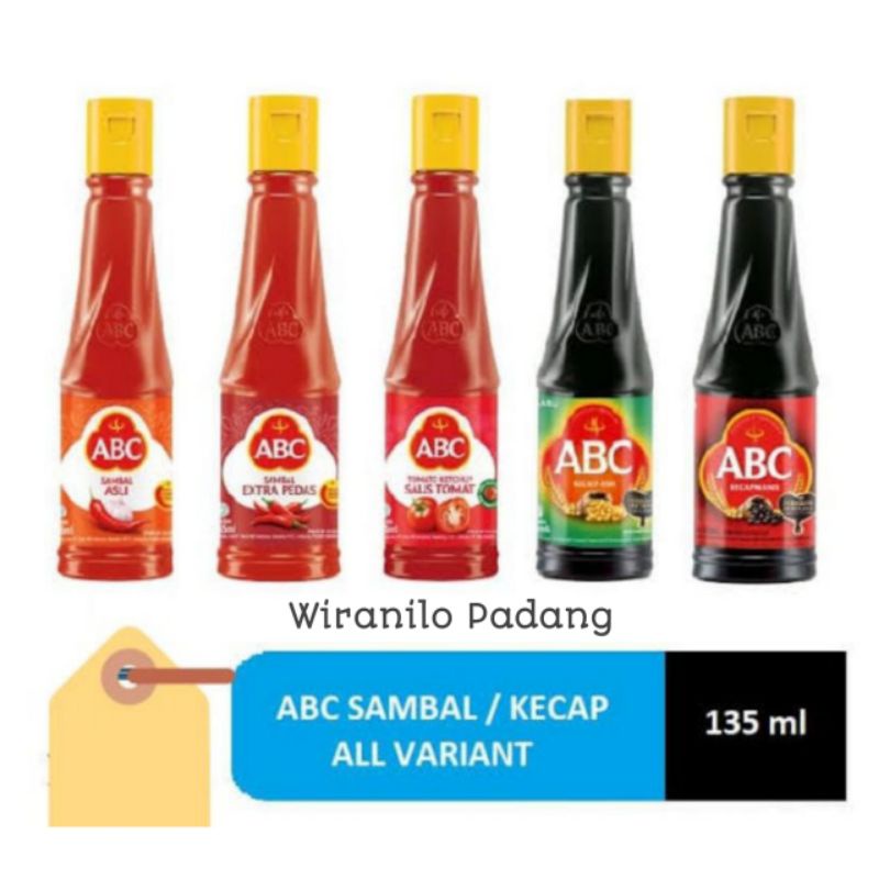 Jual Kecap Dan Saus Botol ABC Varian 135ml | Shopee Indonesia