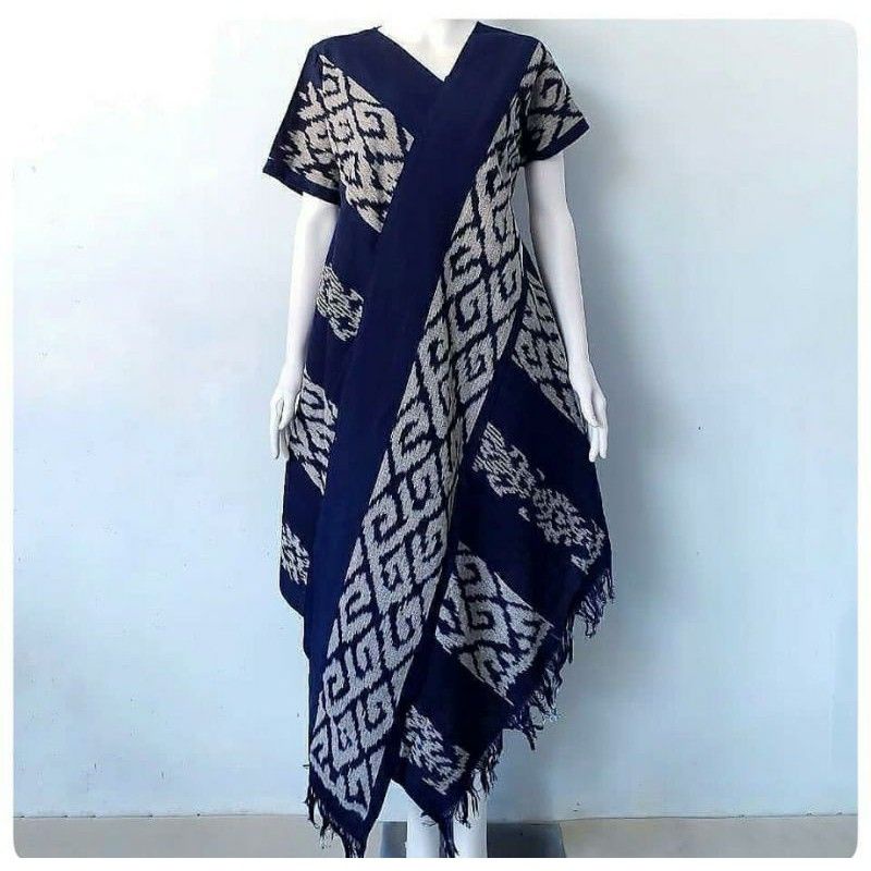 Jual baju batik tenun baju tenun wanita - baju tenun etnik - dress tenun modern - dress etnik ...