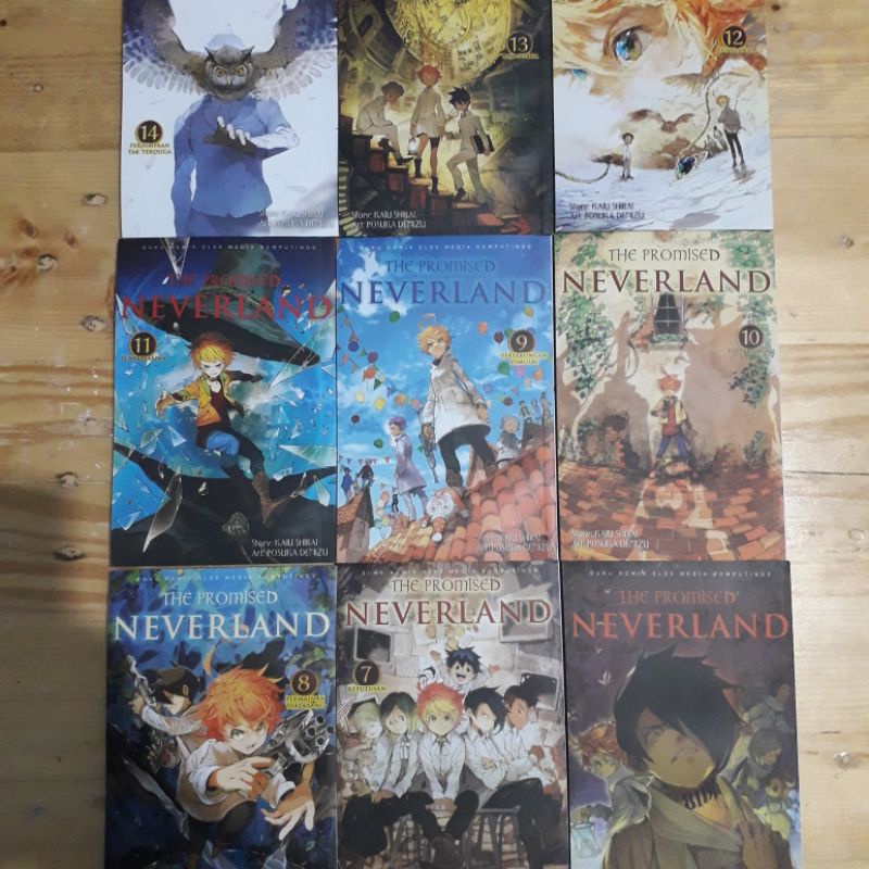 Jual BOOKED [TAKE ALL ONLY] the promised neverland / tpn manga vol 6 7 ...