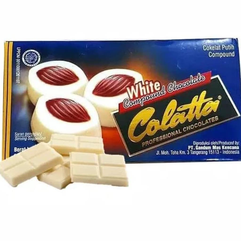 Jual Colatta White Compound Chocolate 250gr | Shopee Indonesia