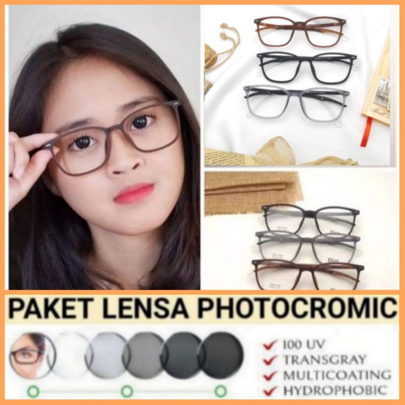 Jual Kacamata frame earlock | PAKET KACAMATA LENSA MINUS anti radiasi ...