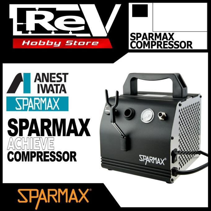 Jual 100% Asli Kompresor Compressor Airbrush Sparmax Achieve Gundam Mg ...