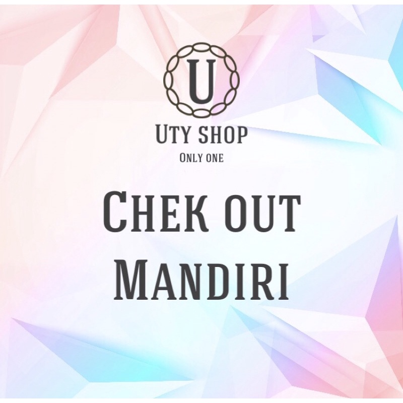 Jual Chek Out Mandiri | Shopee Indonesia