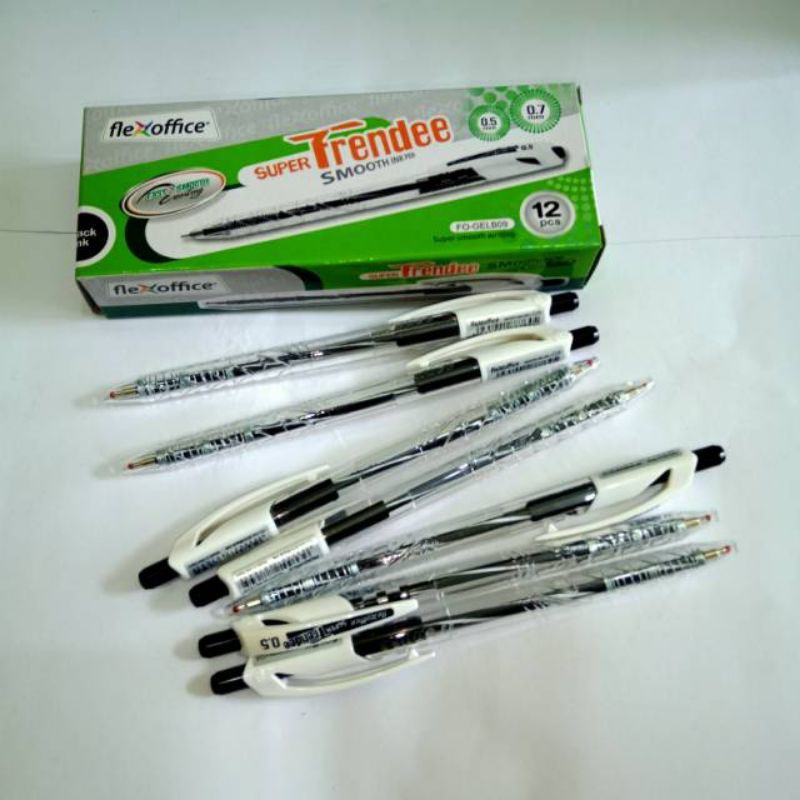 Jual Bolpen / Pulpen Mekanik Flexoffice Super Trendee 0.5mm | Shopee ...