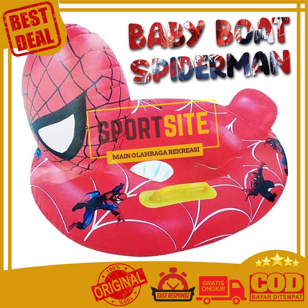 Jual Baby Float Boat Swim Tube Ban Bulat Kepala Karakter Pelampung ...
