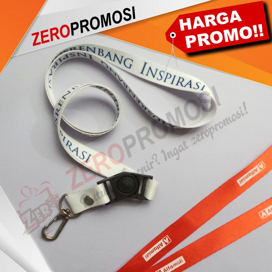 Jual Tali Lanyard ID Card Lebar 1,5cm Custom Logo | Shopee Indonesia