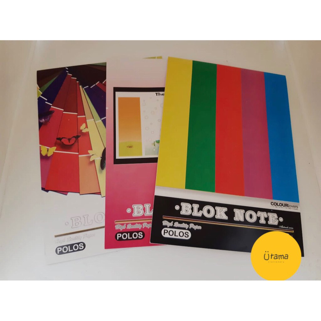 Jual Block Note/Notes/Buku Catatan/Notebook Semar POLOS (Grosir 12pc @2 ...