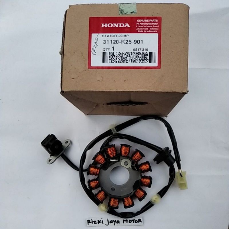 Jual Sepul stator comp beat fi (stater kasar) 31120-K25-901 asli AHM ...