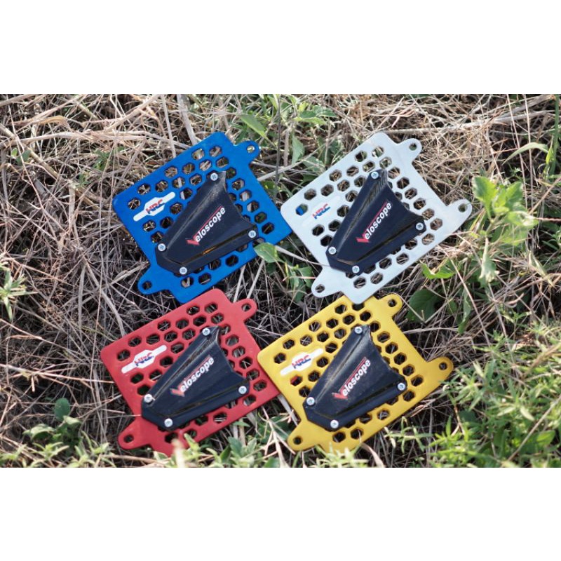 Jual Cover radiator hrc airscope veloscope black vario 125 150 pcx 150 ...