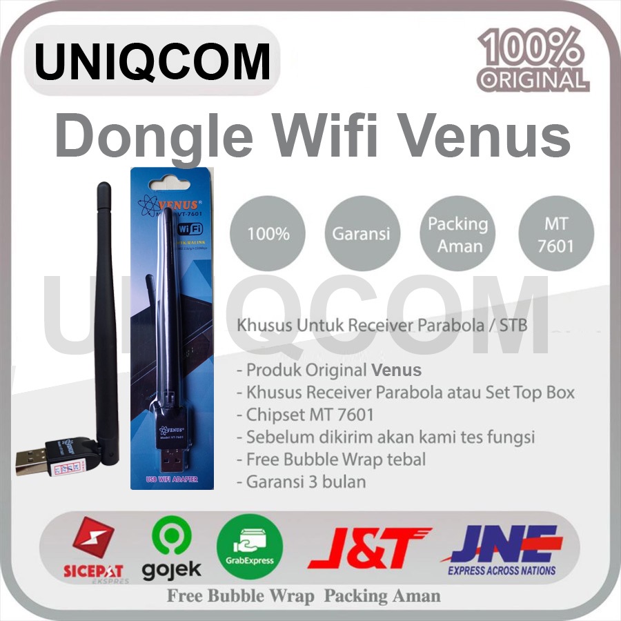 Jual Venus USB Dongle Wifi MT7601 / USB Wifi MT7601 / USB WIFI SET TOP ...
