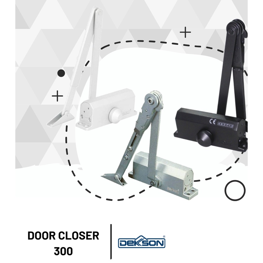 Jual (Merk = Dekson) Door Closer Hold Open HO | Shopee Indonesia