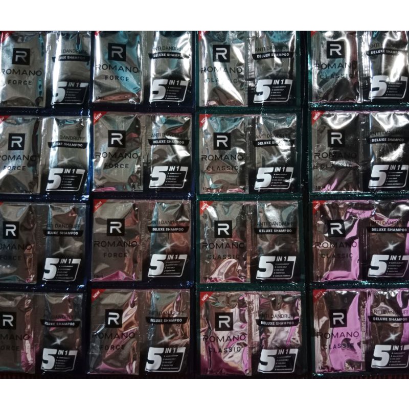 Jual Romano shampo sachet 10 ml (isi 12 sachet) | Shopee Indonesia