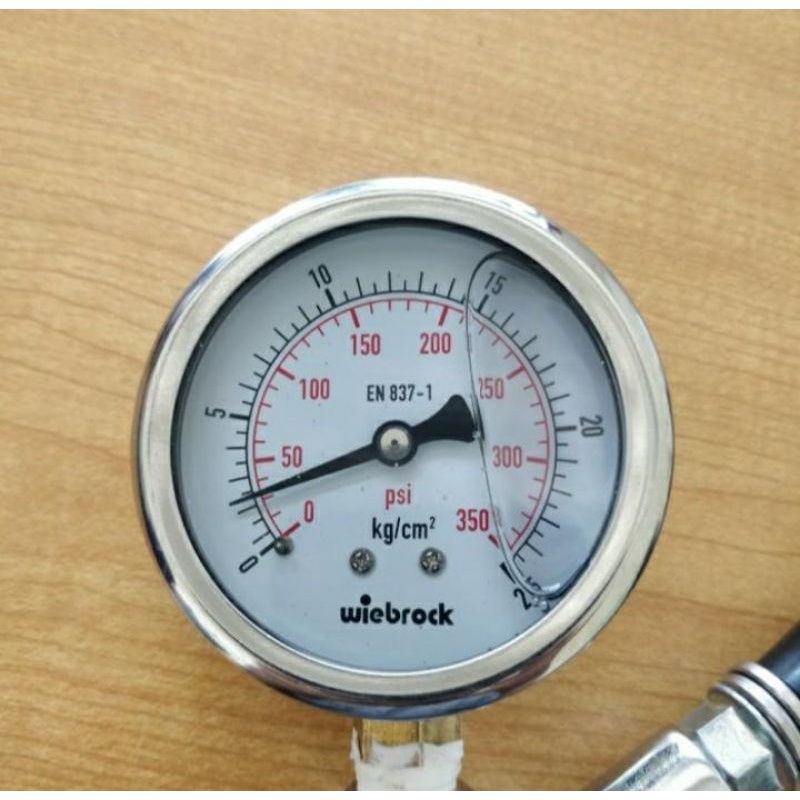 Jual Pressure Gauge 25kg/Bar 350 psi Raket Manometer ukur tekanan ...