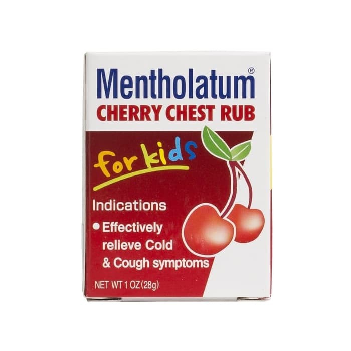 Jual Mentholatum Cherry Chest Rub for Kids (28g) | Shopee Indonesia
