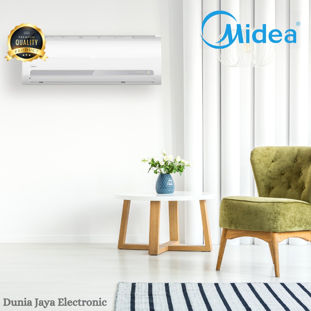 Jual AC Midea 1/2 PK MSBC 05 CRN1 396 Watt | Shopee Indonesia