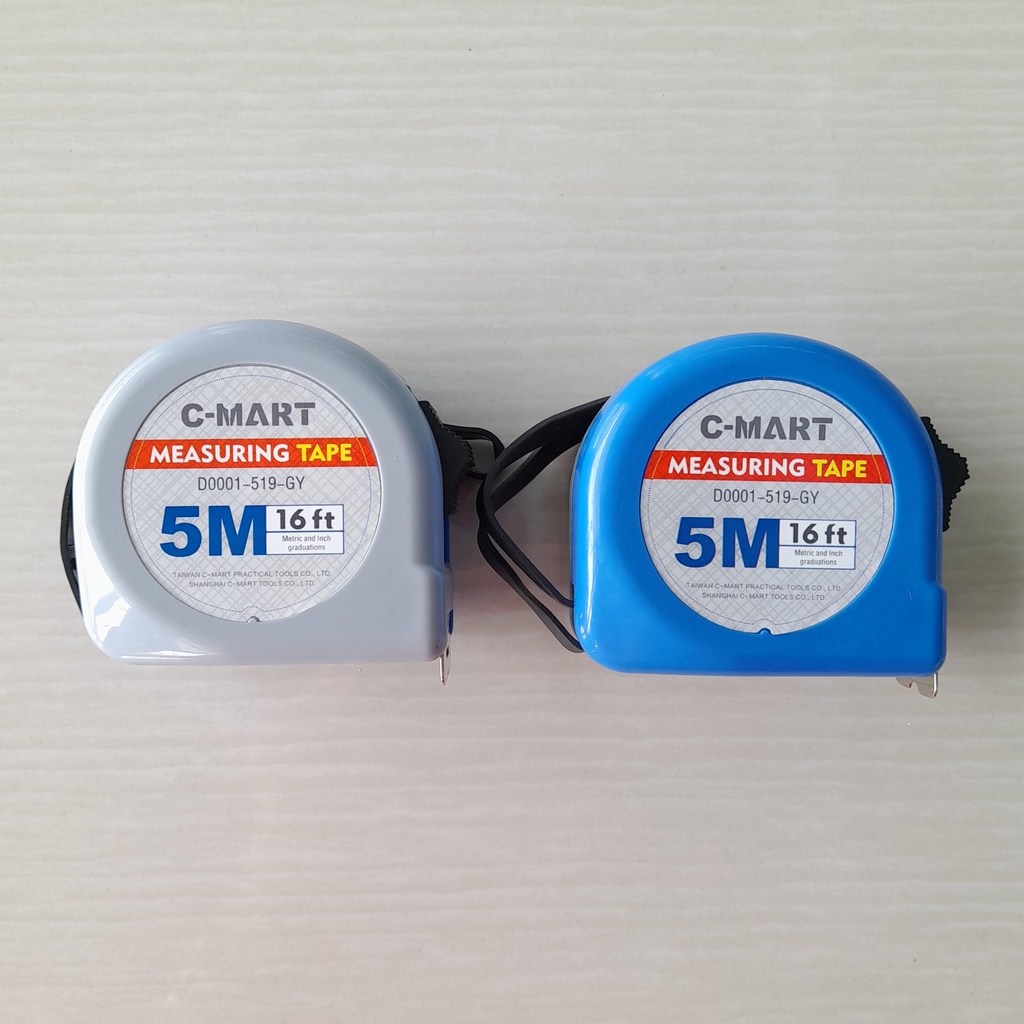 Jual Meteran Roll 5M C-MART / Measuring Tape | Shopee Indonesia