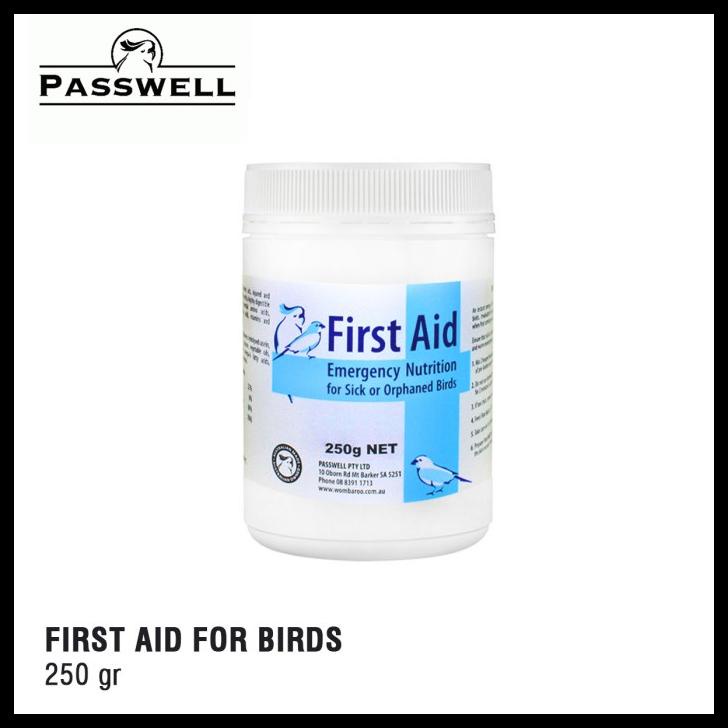 Jual Passwell First Aid For Birds 250Gr 250 Gram Firstaid Made In ...