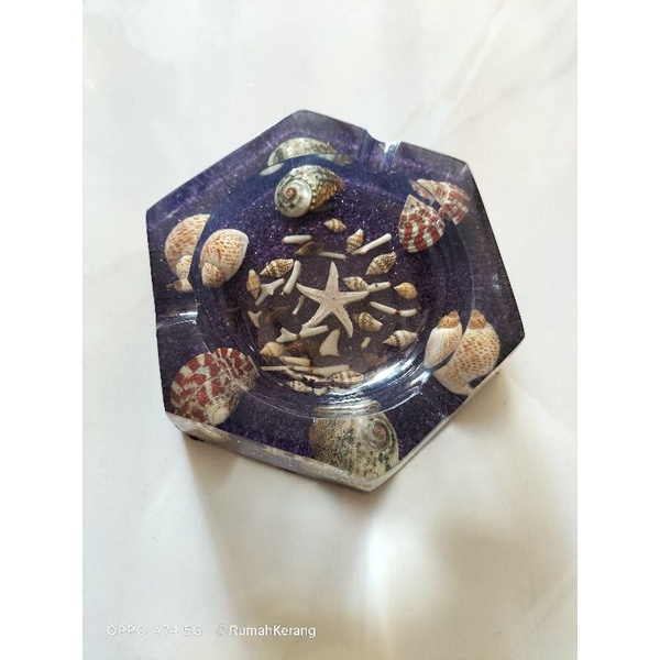 Jual ASBAK RESIN DARI KERANG UNIK | Shopee Indonesia