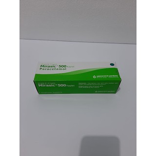 Jual Mirasic 500 Mg (1 Box = 10 Strip = 100 pcs) | Shopee Indonesia