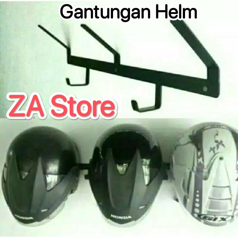 Jual Cantolan Helm gantungan Helm Tempat gantung Helm Dinding | Shopee ...