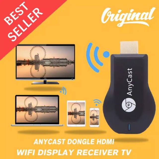 Jual Anycast dongle untuk tv tabung / anycast / miracast donngle ...